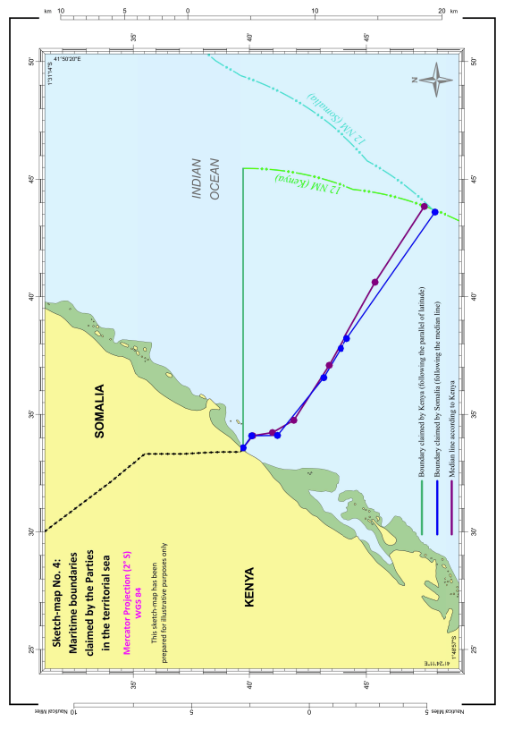 Maritime Delimitation in the Indian Ocean (Somalia v. Kenya), Judgment ...