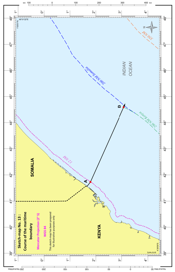Maritime Delimitation in the Indian Ocean (Somalia v. Kenya), Judgment ...