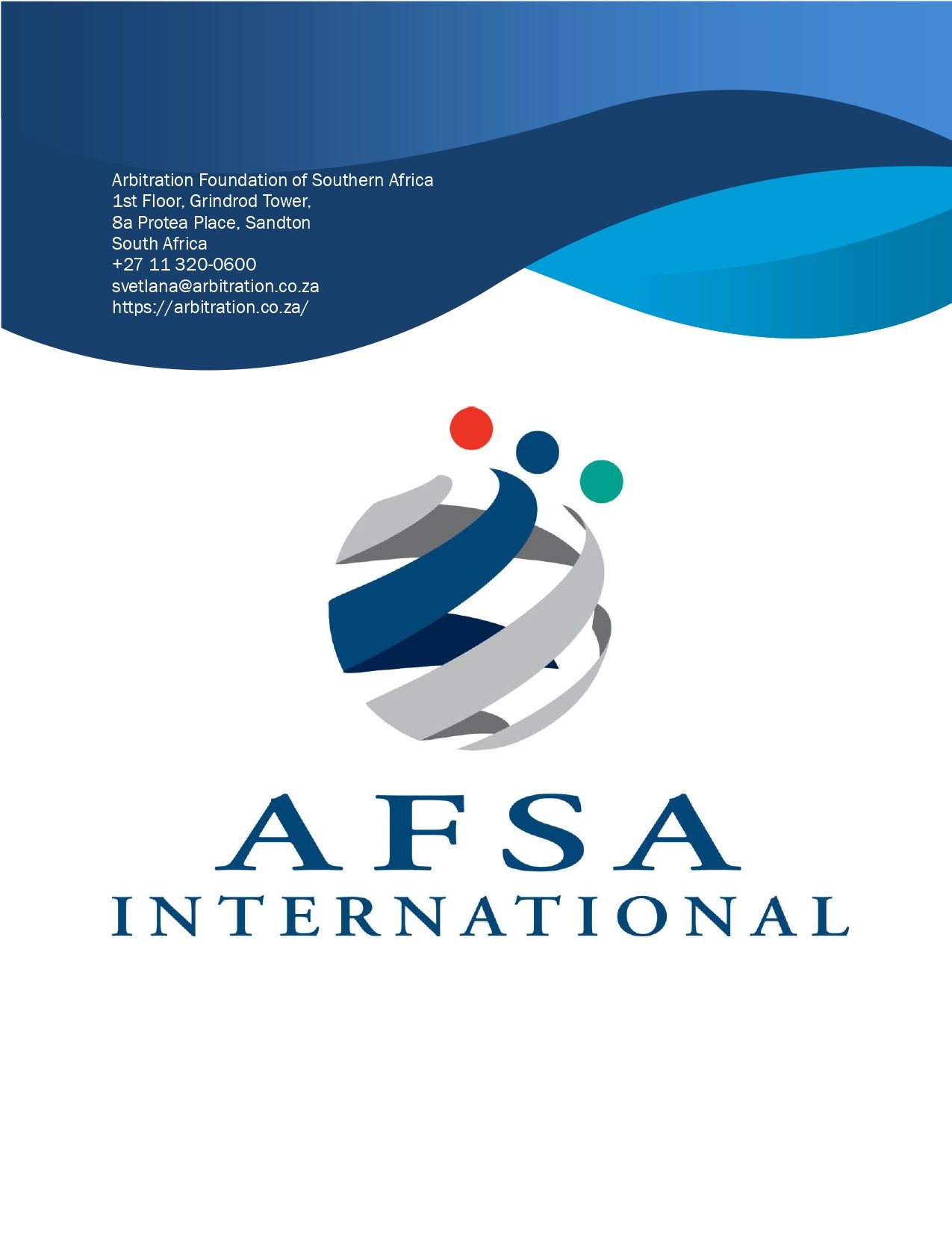 AFSA 2021 Revised International Arbitration Rules Flowchart